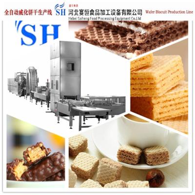 China Fully Automatic Wafer Biscuit Making Machine with lower price from China for sale