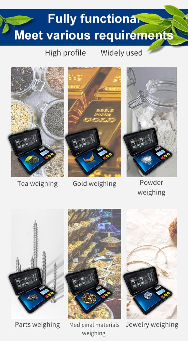 Digital pocket scale manufacturer LCD Display jewelry electronic weighing Diamond scales gold jewelry weighing scales