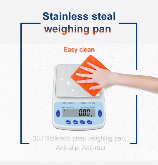 Scientific research electronic balance Analytical  digital Balance Weight Scale with LCD backlight display Lab balance