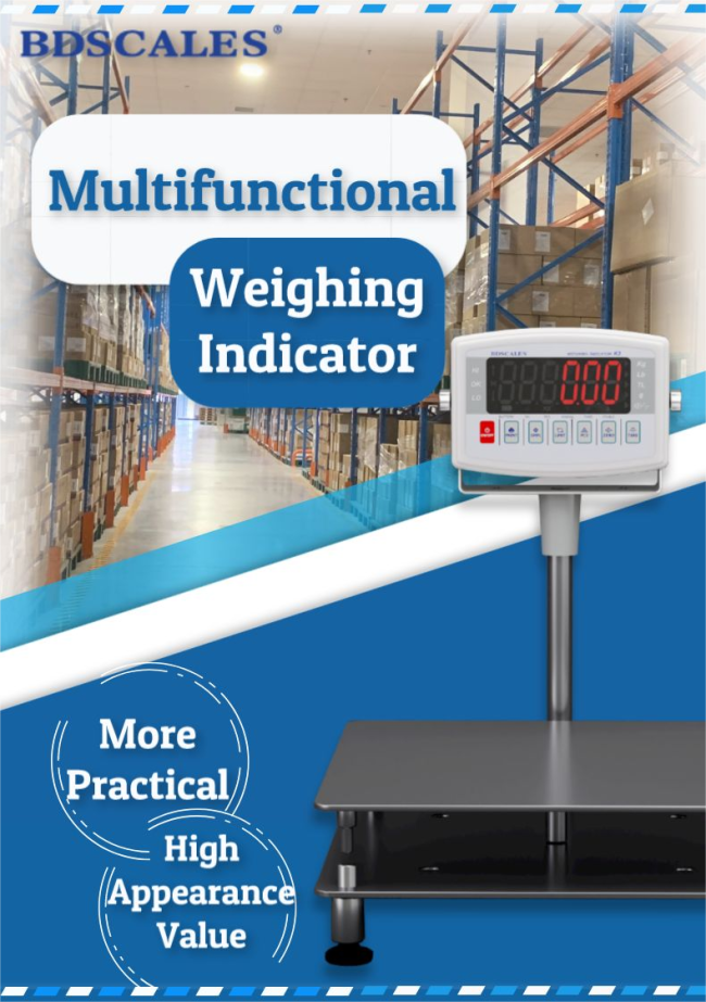 Large LED Display Factory Direct Supply Bench Scale Weighing Indicator with printing Electronic Weighing Indicator