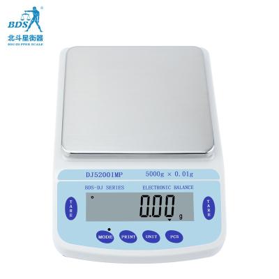China DJ-B Weight electronic scale balance, industrial scale 5Kg ,Precision analytical balances, Lab. weighing scale 0.01g with RS232 for sale