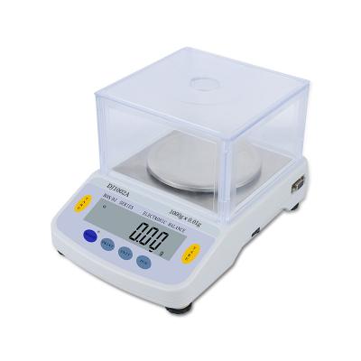 China High Quality Accurate Electronic Digital Balance Removable Acrylic Windshield 0.01g Lab Analytical Digital Weighing Balance for sale
