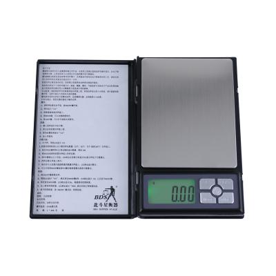 China BDS-1108 Notebook I jewelry scale 0.01g Mini balanza electronica de bolsillo for sale