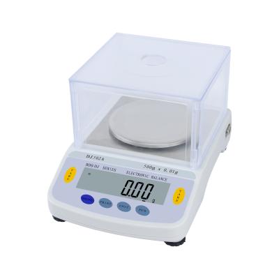 China BDS High quality electronic balance with windshield Technical Laboratory   school  jewelry scales with extra display 0.01g for sale