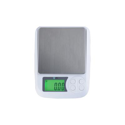 China portable digital electronic scale stainless steel weighing scale for food diet LCD display  MINI cooking baking tools for sale