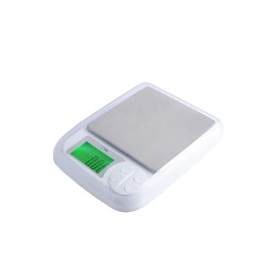 China portable digital electronic scale stainless steel weighing scale for food diet LCD display  MINI cooking baking tools for sale