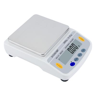 China Lab Scale 5000gx0.01g Digital Precision Analytical Balance 10mg High quality  and lowest  price with 18 units digital  scales for sale
