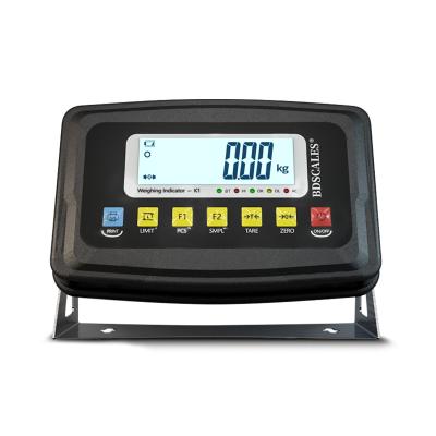 China High Quality Electronic indicator Can connected small wagon  AC charging indicator LCD Display weighing indicator for sale