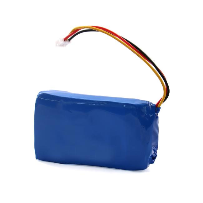 Close-up view of BAKTH battery pack connections