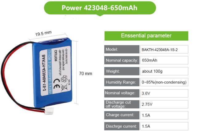423048A2 Battery Dimensions