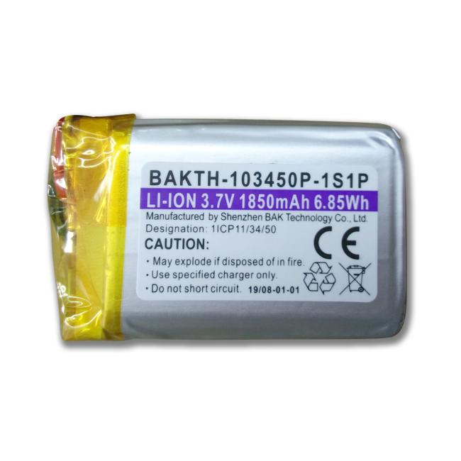 BAKTH-103450P-1S1P battery pack technical specifications