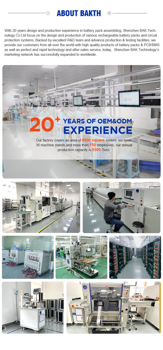 14.8V 2800mah BAKTH-1528 Lithium Ion Rechargeable Battery Pack Fit for Sweeper Vacuum Cleaner Robot Electric Bicycles 6