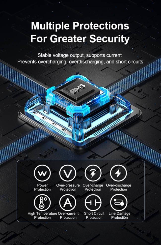 24V 300Ah LiFePO4 Lithium Battery showing front view and specifications