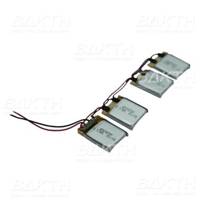 Cina BAKTH-402025P-4P-2, 3.7V 155mAh, 2.22Wh in vendita