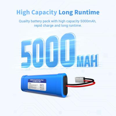 Cina 7.2V 5000mAh batterie ricaricabili a idruro di nichel BAKTH RC5000 Ni Mh Batteria per auto RC in vendita