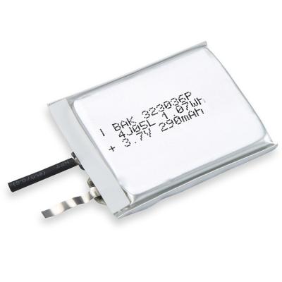 Cina Piccola batteria Li Pol ricaricabile batteria Li Ion 323036P 3.7V 290mAh in vendita