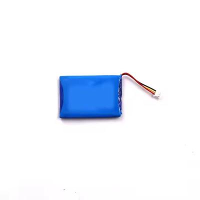 China BAKTH Rechargeable Battery Pack 654460P-1S-3J 3.7V 2000mAh Lithium Polymer Battery for Electronic Appliance for sale