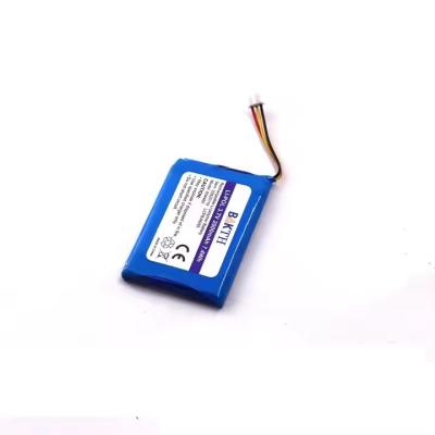 China BAKTH Rechargeable Battery Pack 654460P-1S-3J 3.7V 2000mAh Lithium Polymer Battery for Electronic Appliance for sale