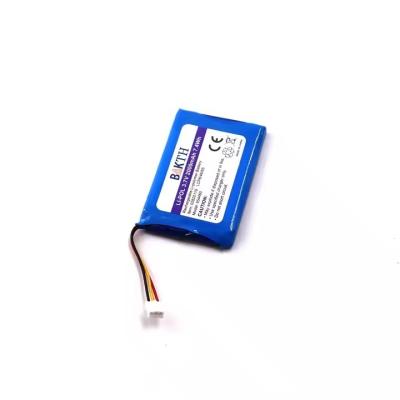 China BAKTH Rechargeable Battery Pack 654460P-1S-3J 3.7V 2000mAh Lithium Polymer Battery for Electronic Appliance for sale