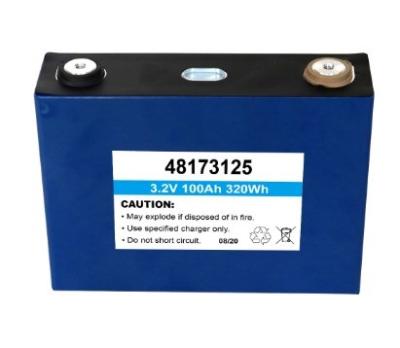 Cina Cella di batteria Lipo4 prismatica 3.2V 100Ah 48173125 ricaricabile Lifepo4 Cella di batteria prismatica per carrello da golf in vendita