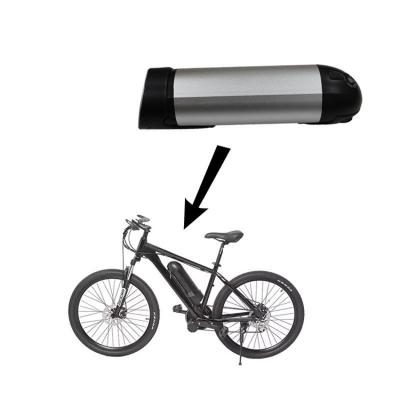 China Pacote de bateria personalizado de E Bike 48v 36V 18650 Bateria Ebike Bottle Style Para Bicicletas de Montanha à venda