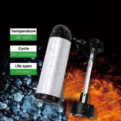 China Pacote de bateria personalizado de E Bike 48v 36V 18650 Bateria Ebike Bottle Style Para Bicicletas de Montanha à venda