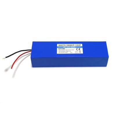 China 2600mAh Li Ion Battery Cell 18650CP 13S3P 48V Rechargeable Lithium Ion Battery Pack For E Bike for sale