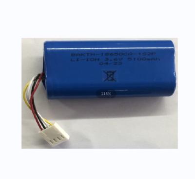 Cina 3.6V E Bike Battery Pack OEM BAKTH 18650CQ 1S2P 5100mAh Lithium Ion Battery Pack in vendita