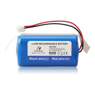China 9.6V 2600mAh Li-ion Replacement Battery Compatible with Robot Vacuum Cleaners for sale