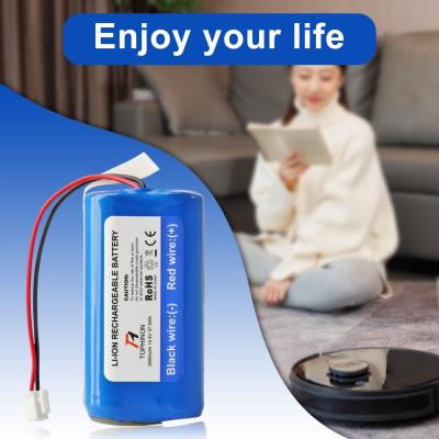China 9.6V 2600mAh Li-ion Replacement Battery Compatible with Robot Vacuum Cleaners for sale