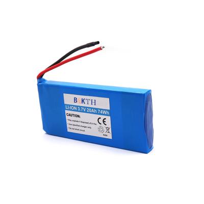 China Rechargeable Li Ion 4763134P 20Ah 3.7V Lithium Ion Battery Polymer Battery Packs for sale