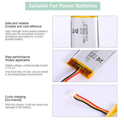China Quality Choice Portable Battery Pack 3.7V 1000mAh 950mAh Rechargeable Lithium Ion Battery Pack for sale