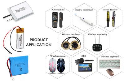 China Quality Choice Portable Battery Pack 3.7V 1000mAh 950mAh Rechargeable Lithium Ion Battery Pack for sale