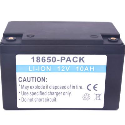 中国 大容量 10Ah 12V 18650 Li バッテリー パック INR ICR 120wh 電動工具用リチウム充電電池 販売のため