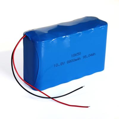 China 18650 3S4P 14.8v 8800mAh 100% High Quality Customized 18650 Li-ion Lithium Ion Battery Pack for sale