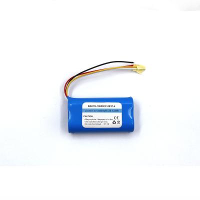 China Hot Sale Custom Rechargeable 18650 2S1P 7.2V 3350mAH Lithium Ion Battery Pack for Electric Power Tools for sale