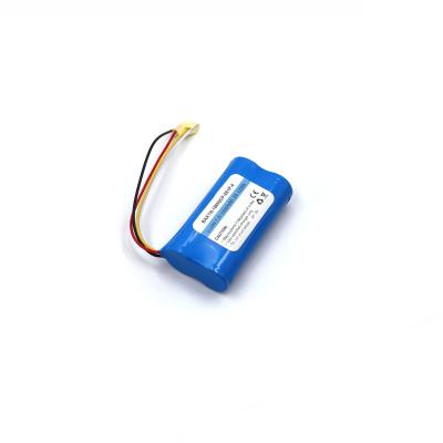 China Hot Sale Custom Rechargeable 18650 2S1P 7.2V 3350mAH Lithium Ion Battery Pack for Electric Power Tools for sale