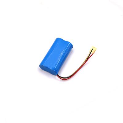 China Hot Sale Custom Rechargeable 18650 2S1P 7.2V 3350mAH Lithium Ion Battery Pack for Electric Power Tools for sale