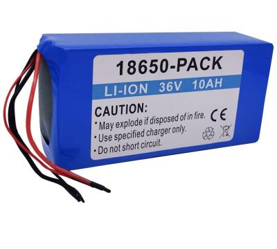 中国 エコフレンドリー 18650 12V 24V 36V 48V 10Ah リチウムイオン電池パック 電動エバイク 販売のため
