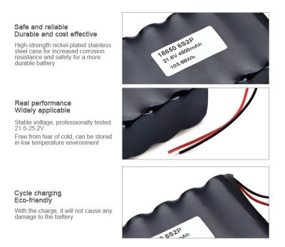 China 25.2V Electric Skateboard Battery Pack 6S2P 21.6V 5.2Ah Ebike Battery Pack 18650 Li-Ion Battery Pack for sale