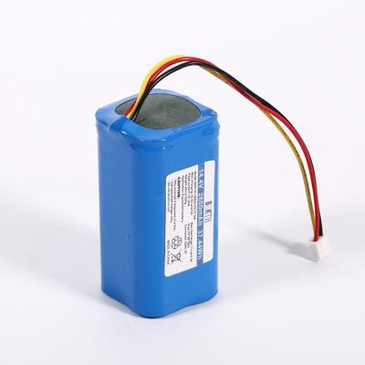 China Electric Toy Lithium Batteries 18650-4S1P-3M 14.4V 2600mAh Li-ion Battery Pack for sale