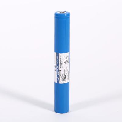 China Camping Hiking Led Flashlight Use BAKTH-18650-2S-C 7.2v 2600mAh Rechargeable Li-ion Lithium Battery Pack for sale