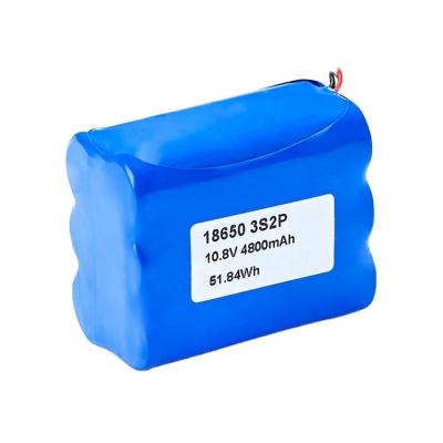 中国 再充電可能なリチウムリイオン 2S2P 2P3S 5S2P 3S3P 10.8V 4800mAh 10s3p 18650 バッテリーパック 販売のため