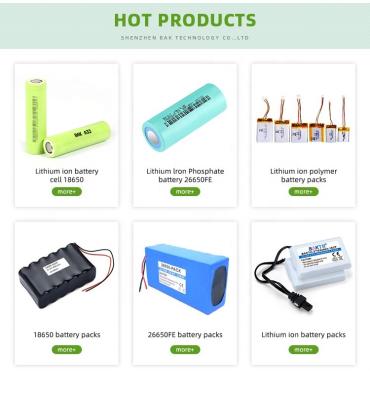 China Customized Capacity DIY Battery Pack 18650 3.7V 7.4V 11.1V 12V 24V 36V 48V Lithium Battery Pack Lion Battery for sale