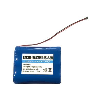 中国 消費電子機器使用 BAKTH-18650MH1-1S3P-2M 3.7V 9300mAh リチャージ可能なリチウムイオンバッテリーパック 販売のため