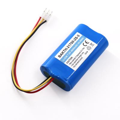 China BAKTH-21700-2S-3 7.2V 4800mAh Lithium Ion Battery Pack Rechargeable Lithium Ion Batteries Pack for Electric Appliance for sale