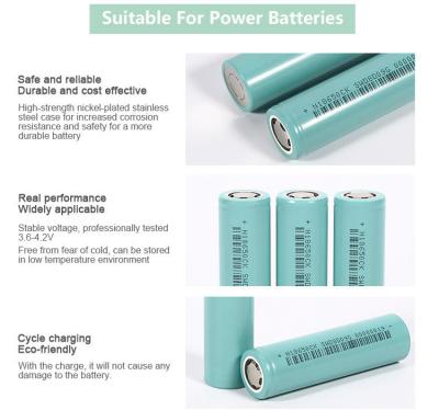 China Good Price of Good Quality Rechargeable Lithium Batteries Cell 3050mAh 0.2C 3.6V 18650 Li Ion Battery for sale