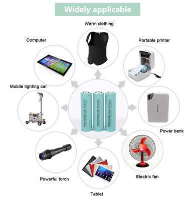 China Good Price of Good Quality Rechargeable Lithium Batteries Cell 3050mAh 0.2C 3.6V 18650 Li Ion Battery for sale