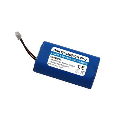 中国 1S2P 3.6V 5100mAh 電子機器用リチウムイオン電池パック 販売のため