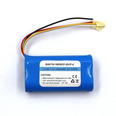 中国 高容量 リチウムイオンバッテリー 18650CP 2S1P 7.2V 3350mAh 販売のため